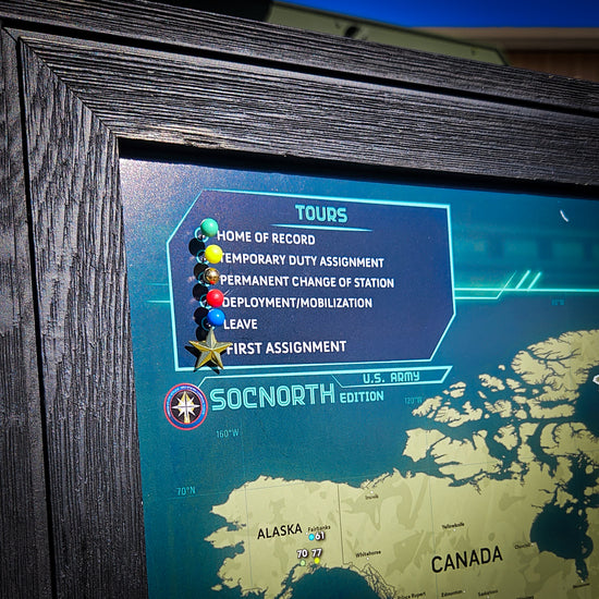 Veteran Command | Custom Military Journey Maps | DTS Map – Veteran Command