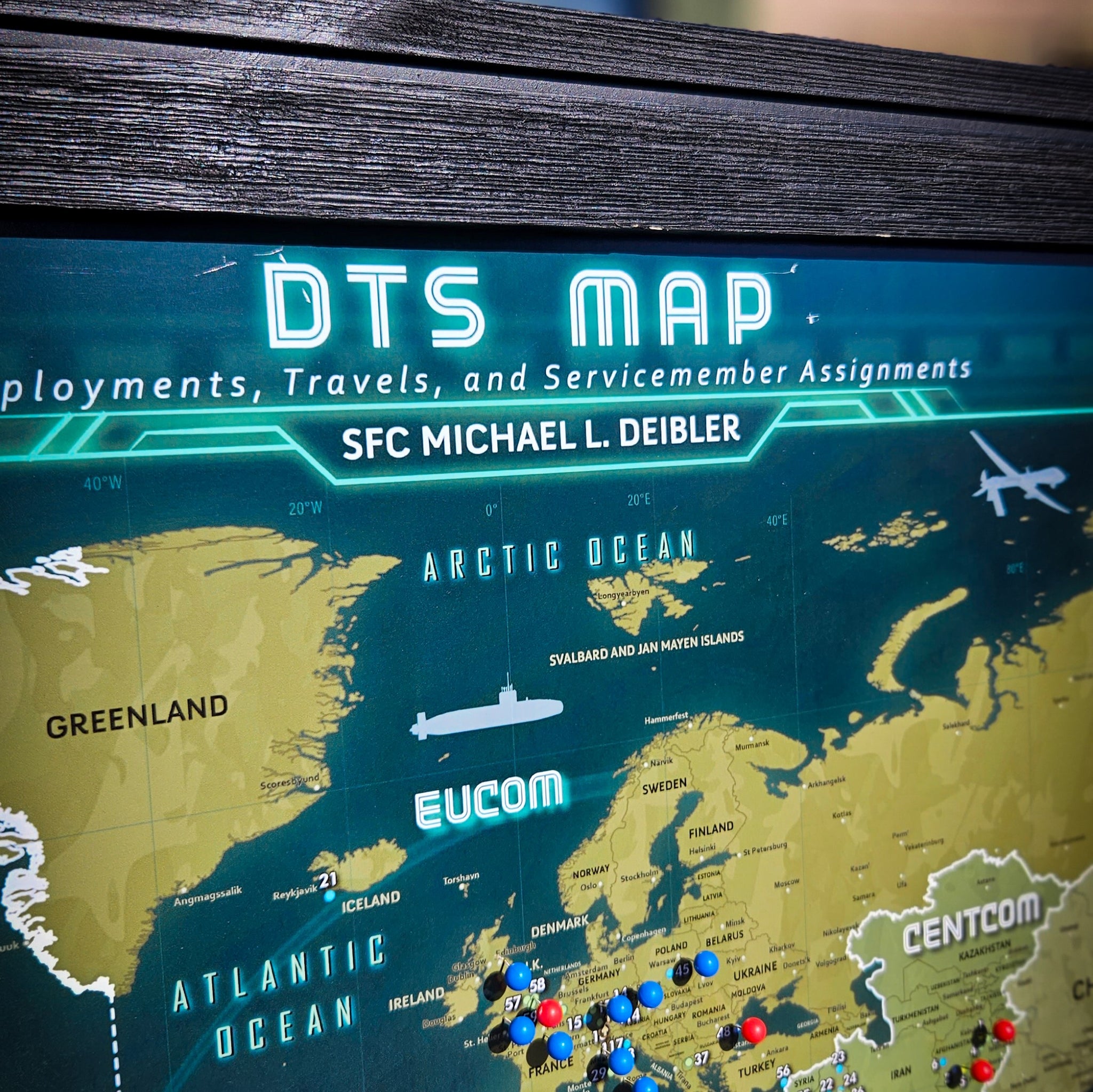 Veteran Command | Custom Military Journey Maps | DTS Map – Veteran Command